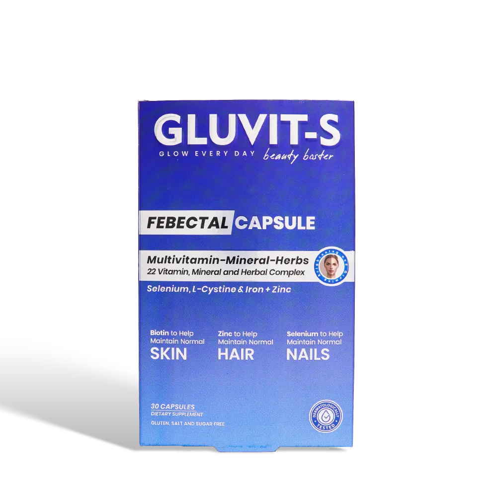 GLUVIT S - FEBECTAL - 30 Capsules – CSH Pharmacy