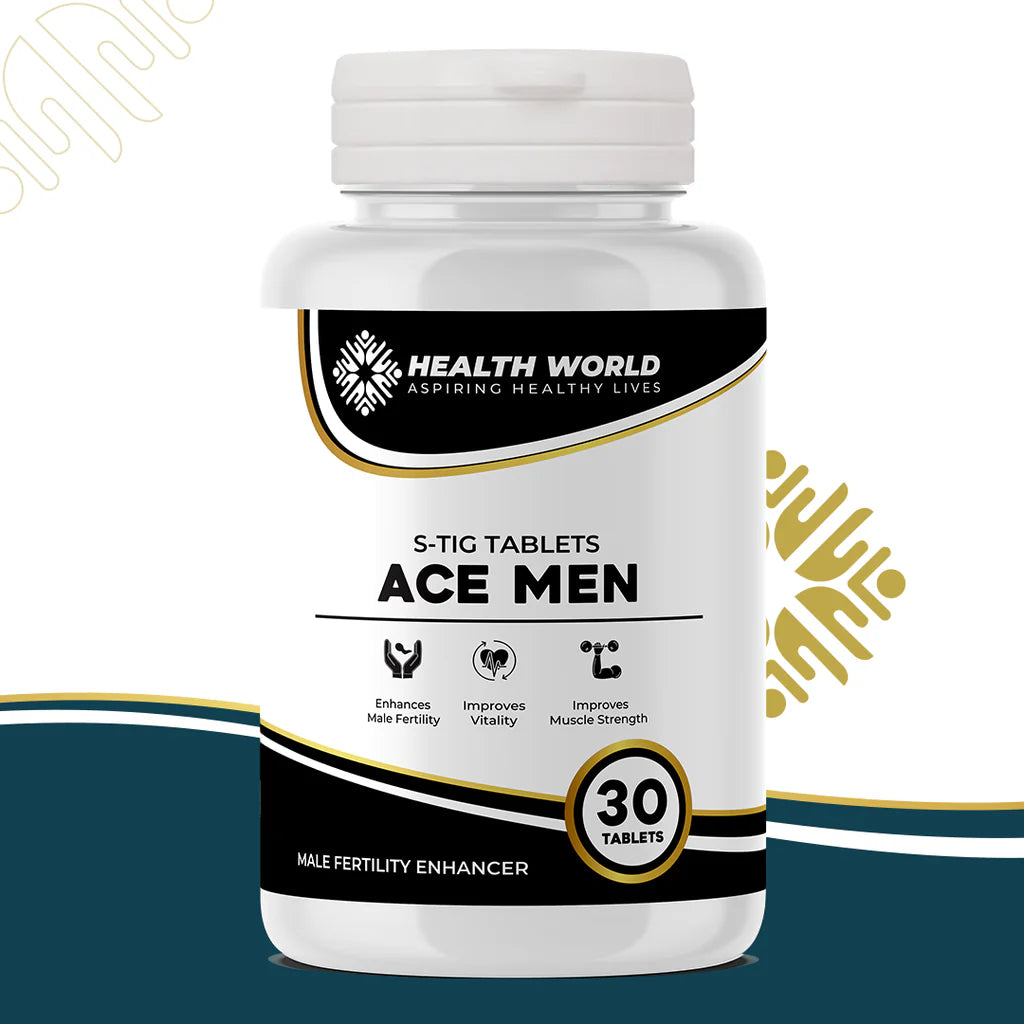 Health World - Ace Men - 30 Tablets - CSH Pharmacy - Order Online