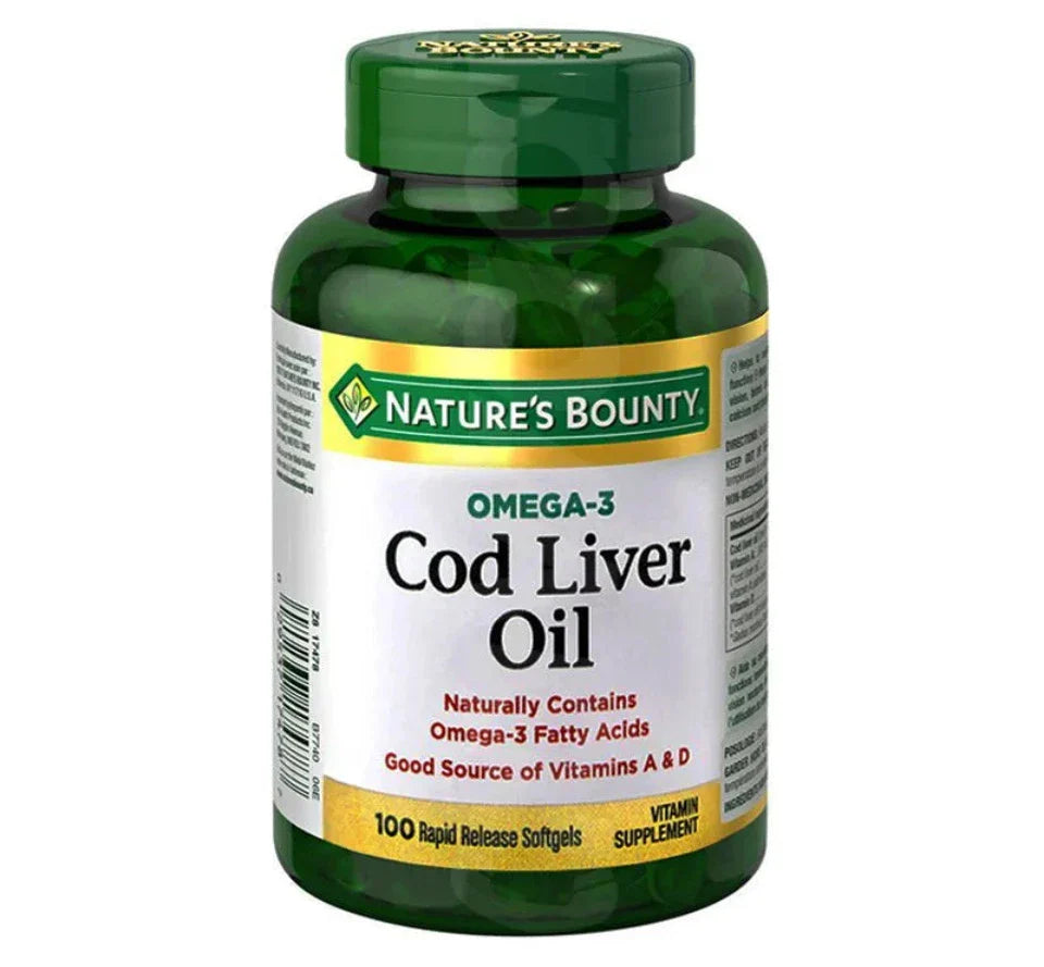 COD Liver Oil - Fish Oil - Omega-3 Capsules – CSH Pharmacy