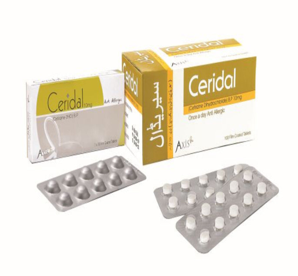 CERIDAL Tablet - CSH Pharmacy - Order Online - Fast Delivery in Lahore