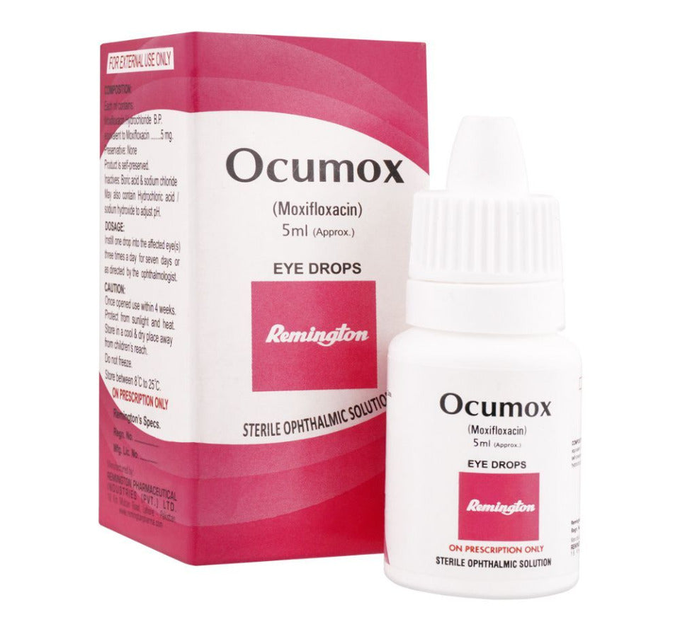 OCUMOX Eye Drops 5Ml - CSH Pharmacy - Order Online - Fast Delivery in ...