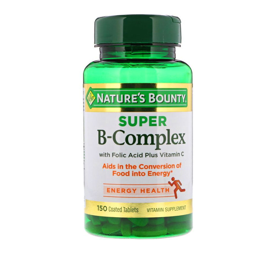 SUPER B COMPLEX TAB NATURE BOUNTY - 150 Tablets - CSH Pharmacy