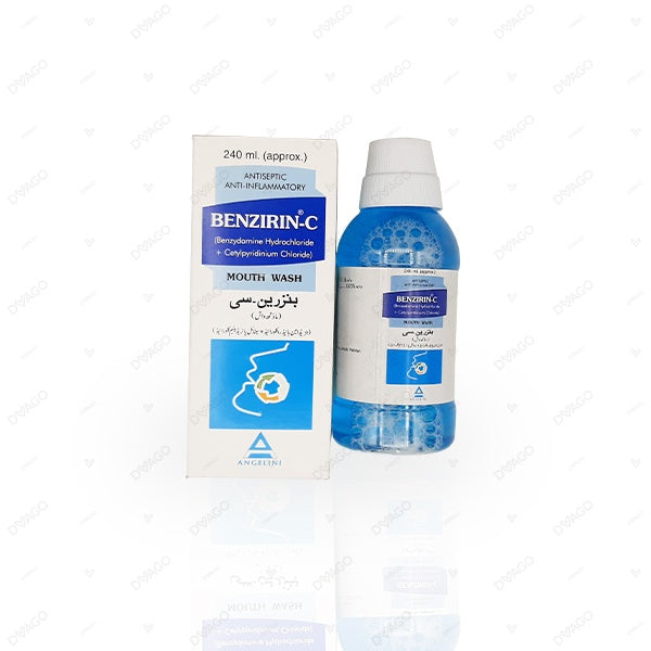 BENZIRIN-C Mouth Wash 240ML - Order Online - Home Delivery – CSH Pharmacy
