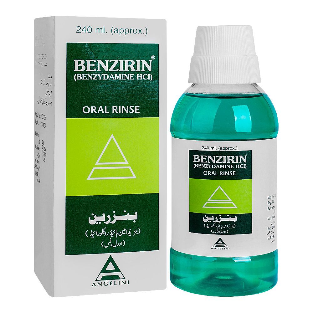 BENZIRIN ORAL RINSE 240ML - Order Online - Home Delivery – CSH Pharmacy