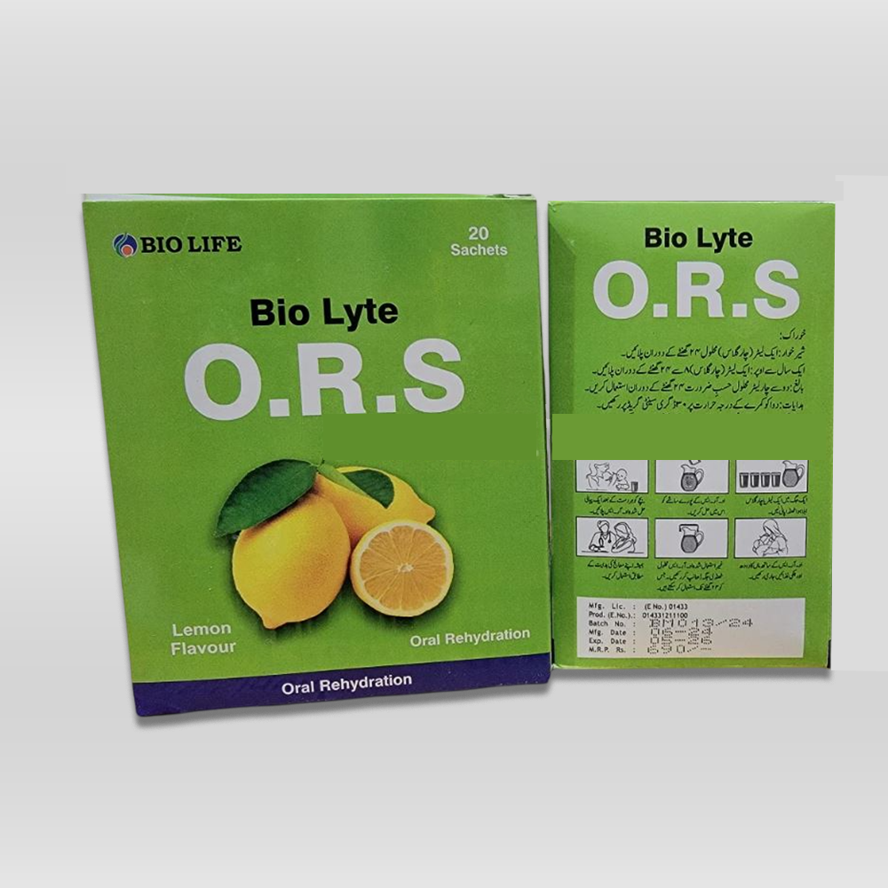 BioLyte ORS - 20 Sachets - CSH Pharmacy - Buy Online