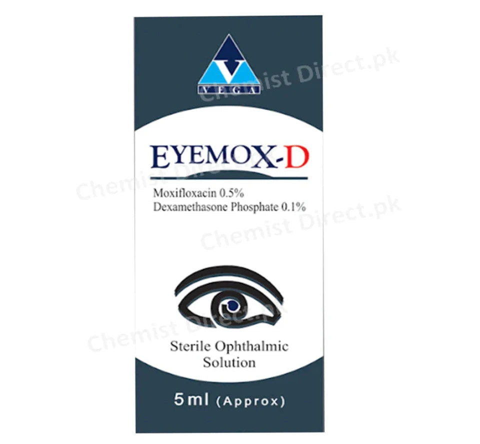 EYEMOX D Eye Drops 5ml - CSH Pharmacy - Order Online - Fast Delivery in ...