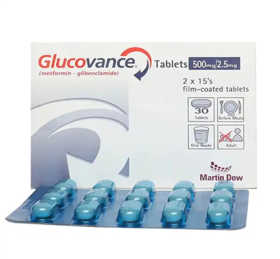 GLUCOVANCE - 30 Tablets – CSH Pharmacy