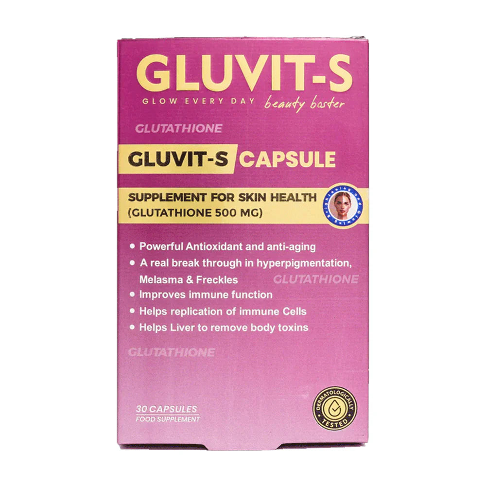 GLUVIT-S - Whitening - 30 Capsules – CSH Pharmacy