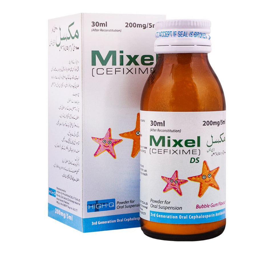 MIXEL DS - 30ML - 200MG - Cefixime Trihydrate – CSH Pharmacy