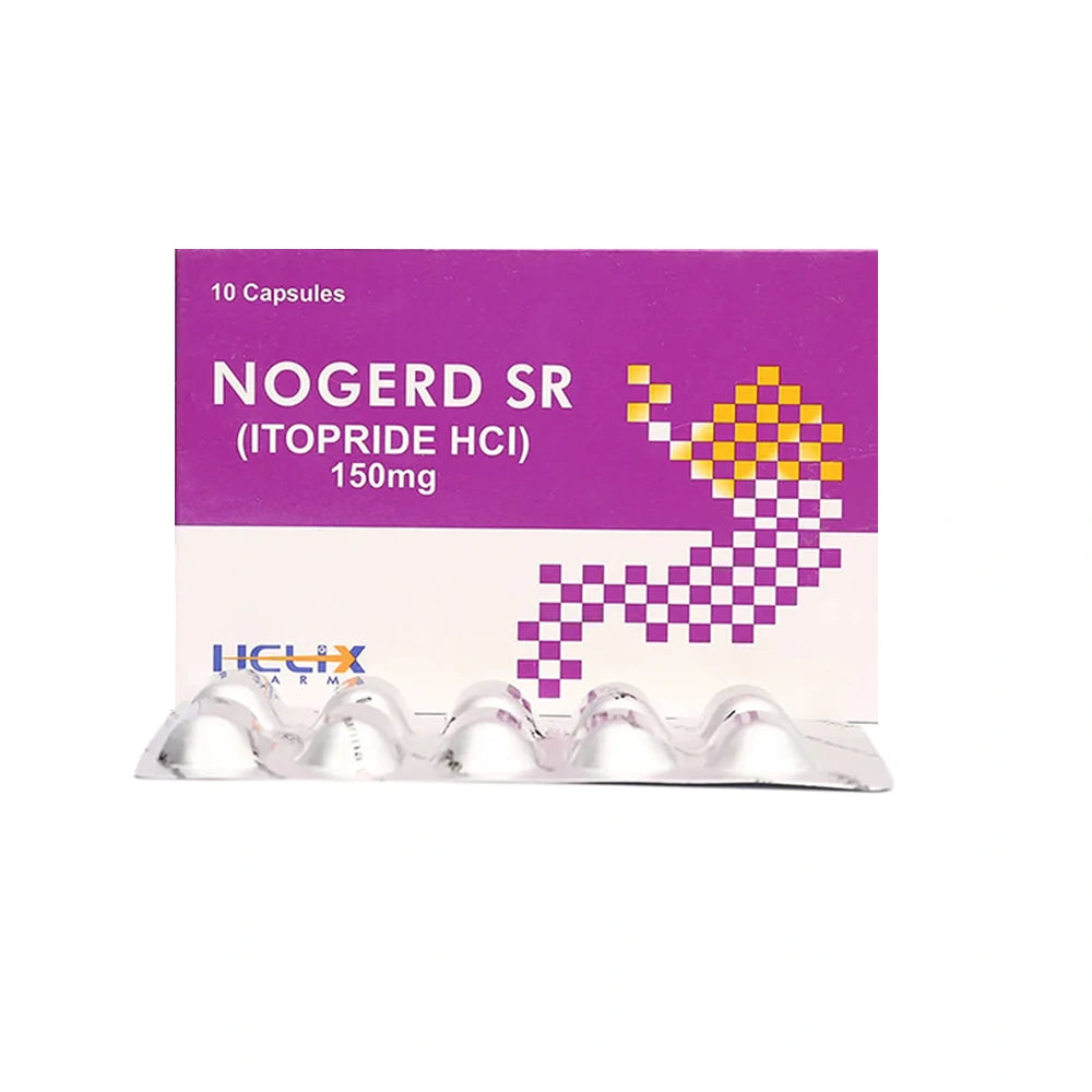 NOGERD SR 150MG CAP - 10 CAPSULES – CSH Pharmacy