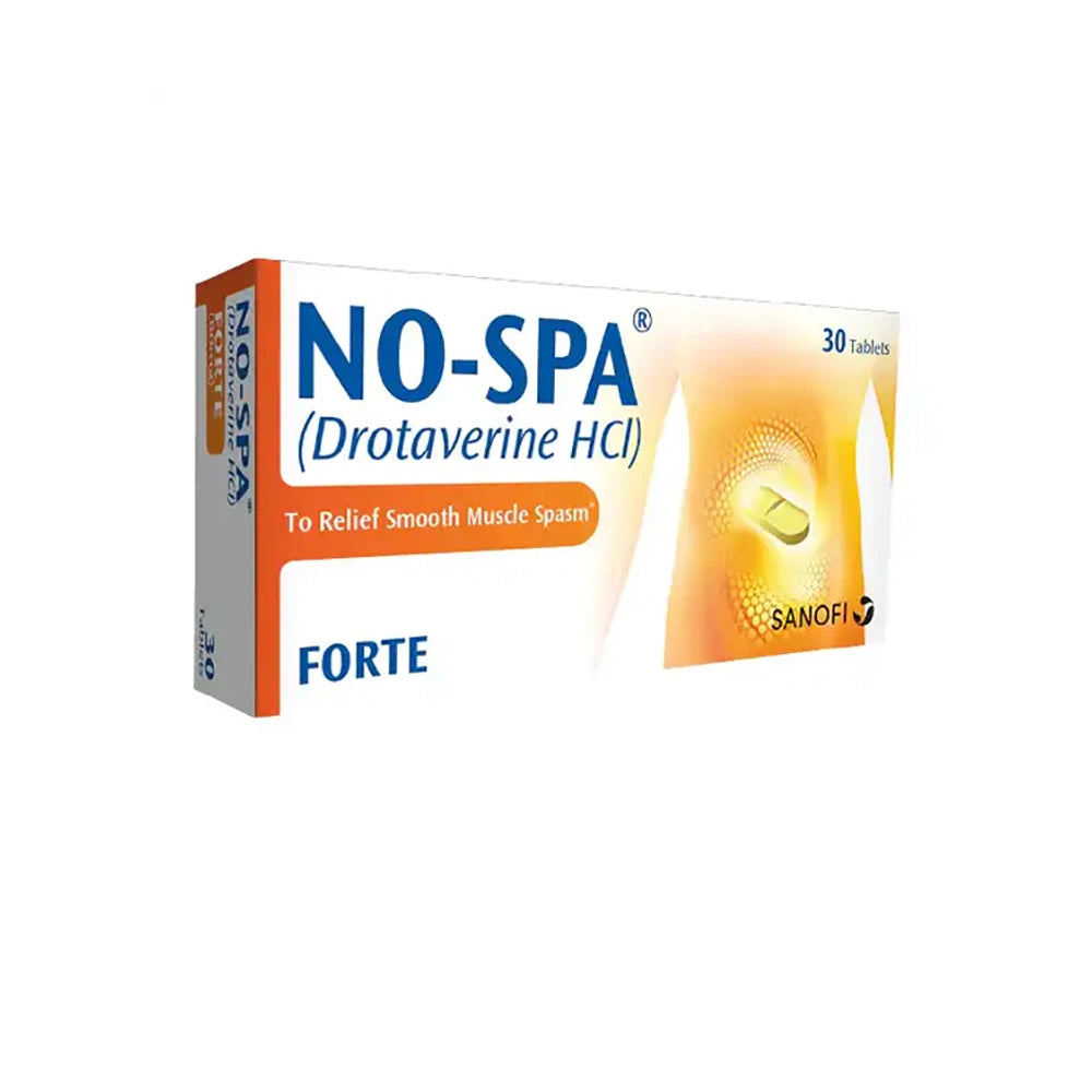 No Spa Forte Tab - 30 Tablets – CSH Pharmacy