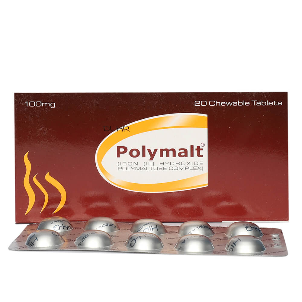 POLYMALT 100MG Chewable - 20 TABLETS – CSH Pharmacy