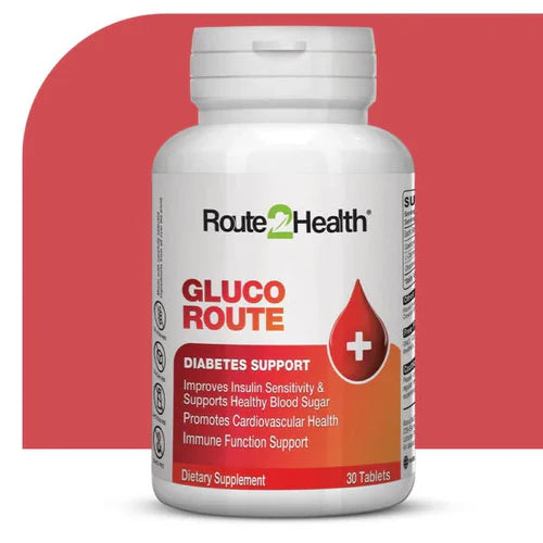 Route 2 Health - GLUCO-ROUTE - 30 Tablets – CSH Pharmacy