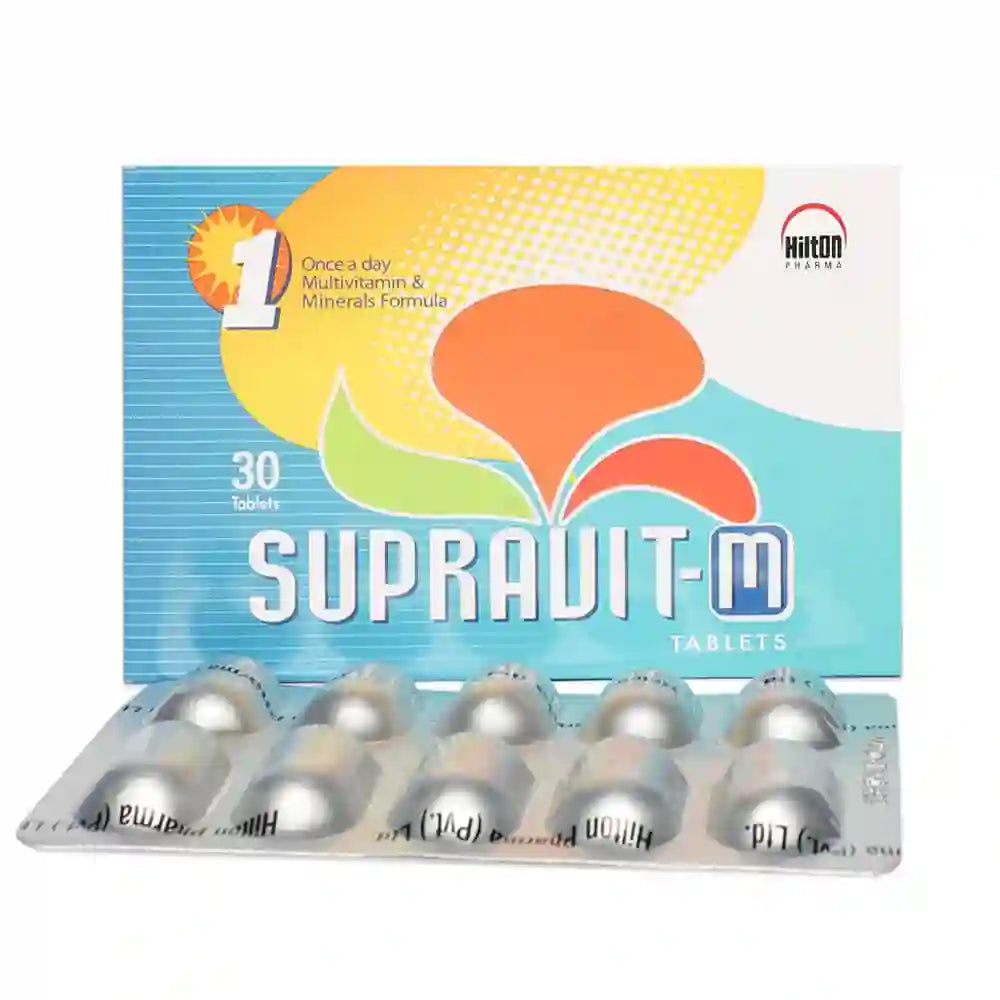Supravit M - Multivitamin - 30 Tablets – CSH Pharmacy