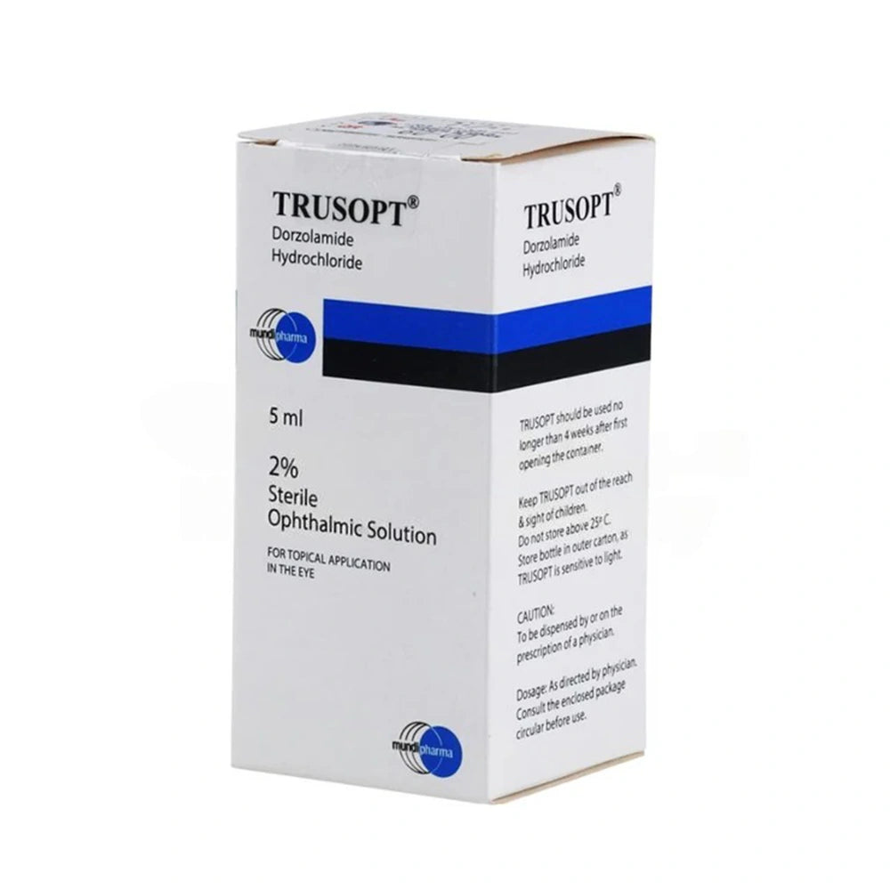 Buy TRUSOPT EYE DROPS 5ML Online in Lahore and Pakistan – CSH Pharmacy