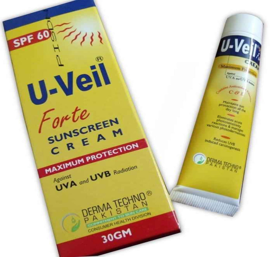 U VEIL FORTE CREAM - CSH Pharmacy - Order Online - Fast Delivery in Lahore