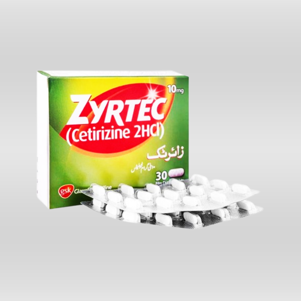 ZYRTEC TABLET PACK - 30 TABS – CSH Pharmacy