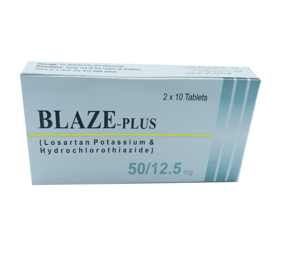 BLAZE PLUS TABLETS - 20S - 50/12.5Mg – CSH Pharmacy